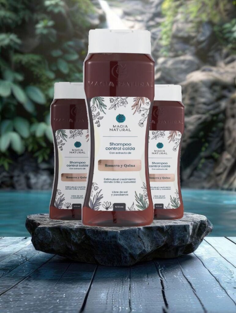 Shampoo con Romero Y Quina Magia Natural – Mystic Store