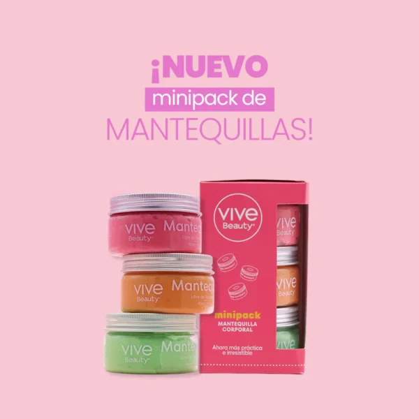Minipack x 3 Mantequilla Corporal Vive Beauty – Mystic Store