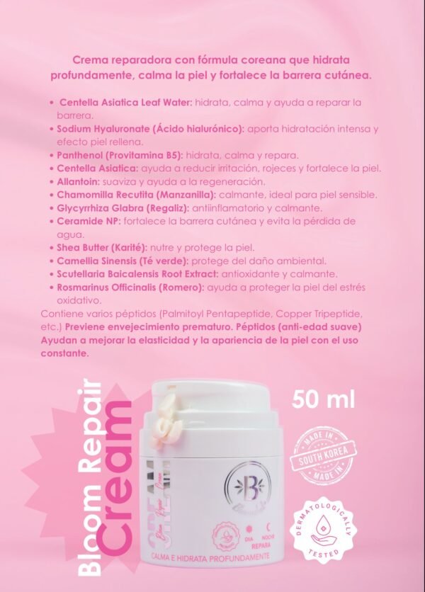 Crema Reparadora Bloom Repair Cream Bloomshell – Mystic Store